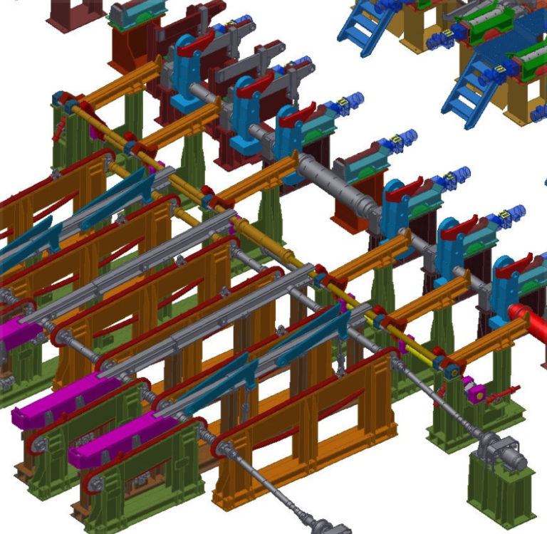 TUBE MILL – Inspection and Saw area – SAP – Steel Area Project