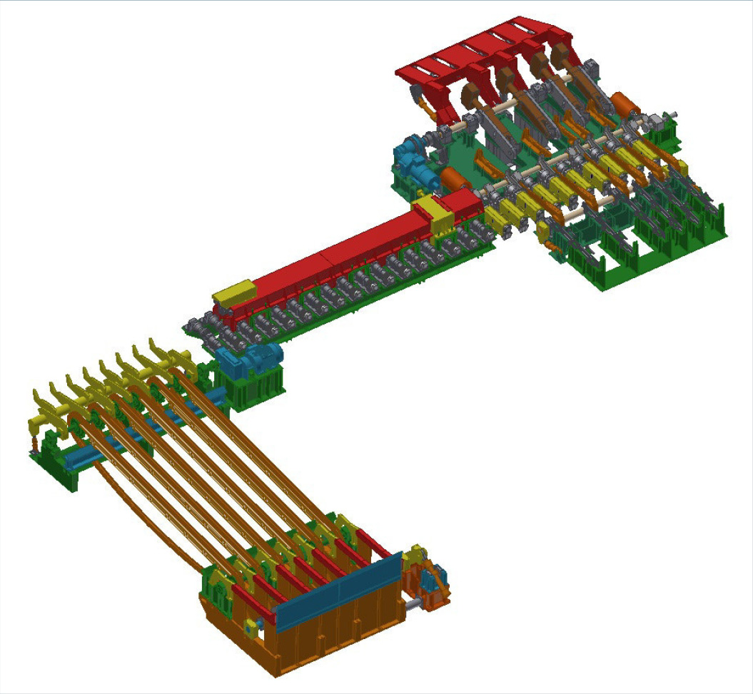 PIERCING TUBE MILL – Handling – SAP – Steel Area Project