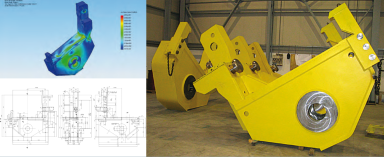 THIN SLAB CASTER LADLE TURRET SADDLES – SAP – Steel Area Project